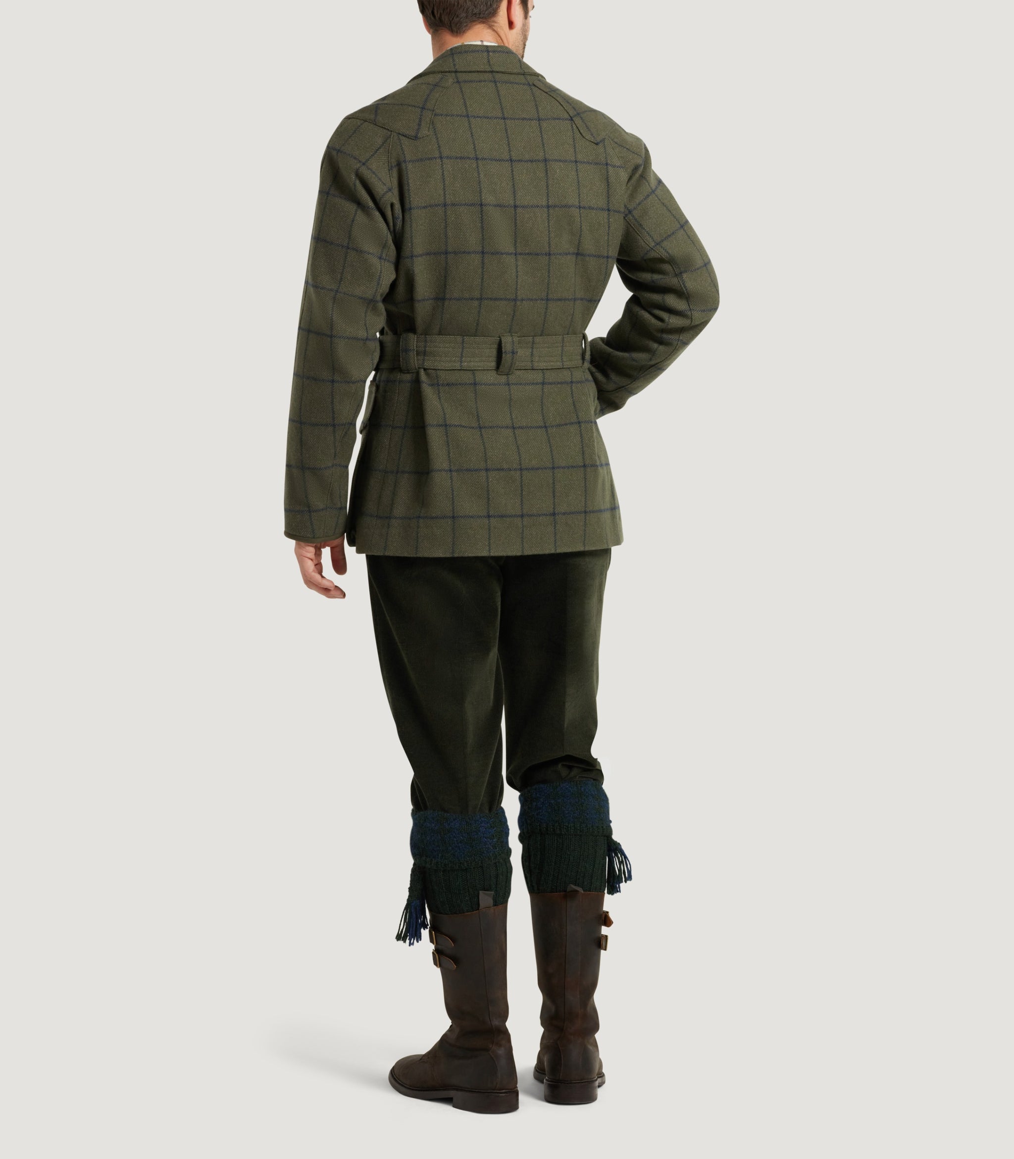 Purdey | Tailoring | Men's Tweed Norfolk Jacket In Rannoch