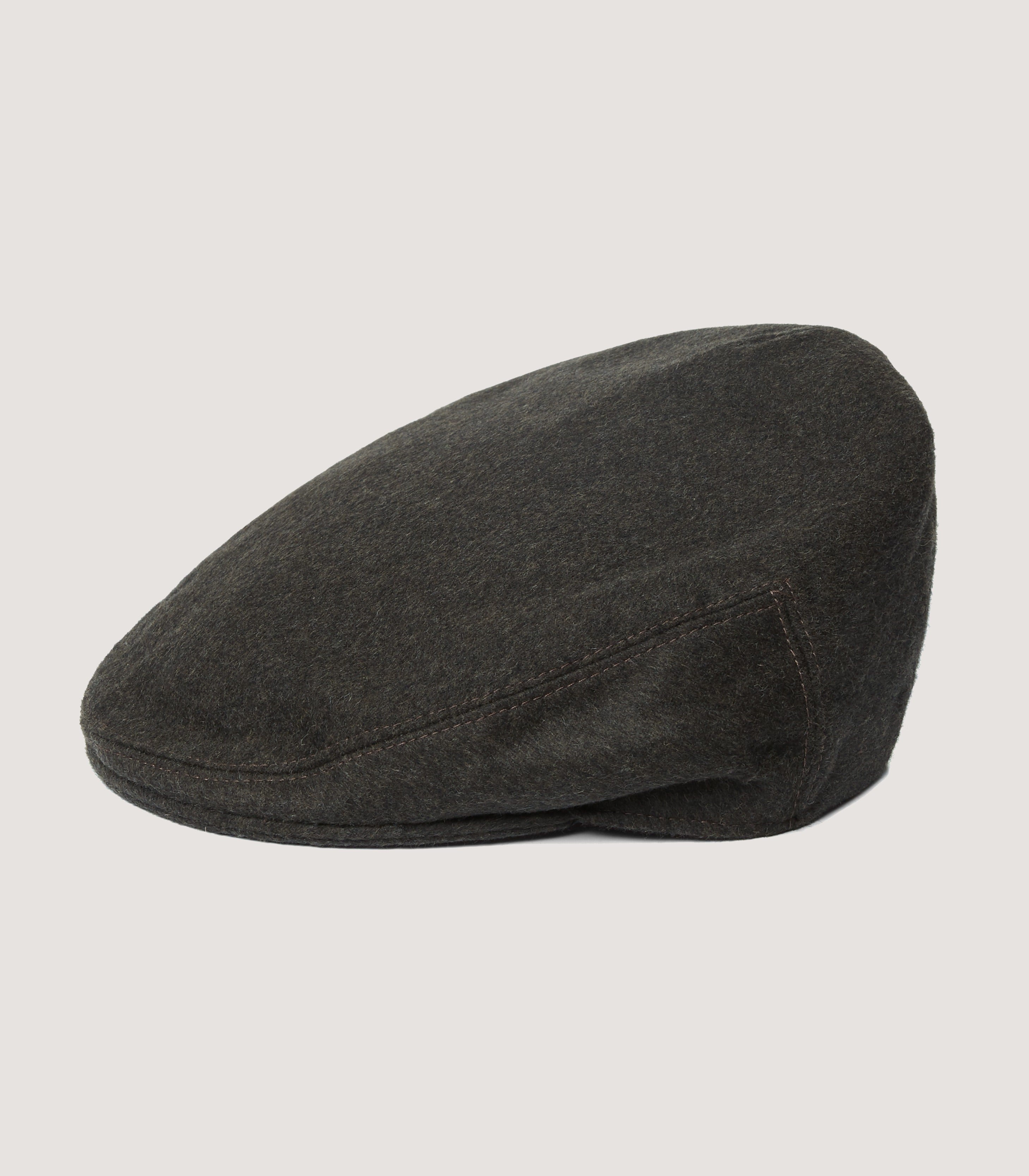 Purdey | Hats | Litton Short Peak Loden Cap In Peat Brown