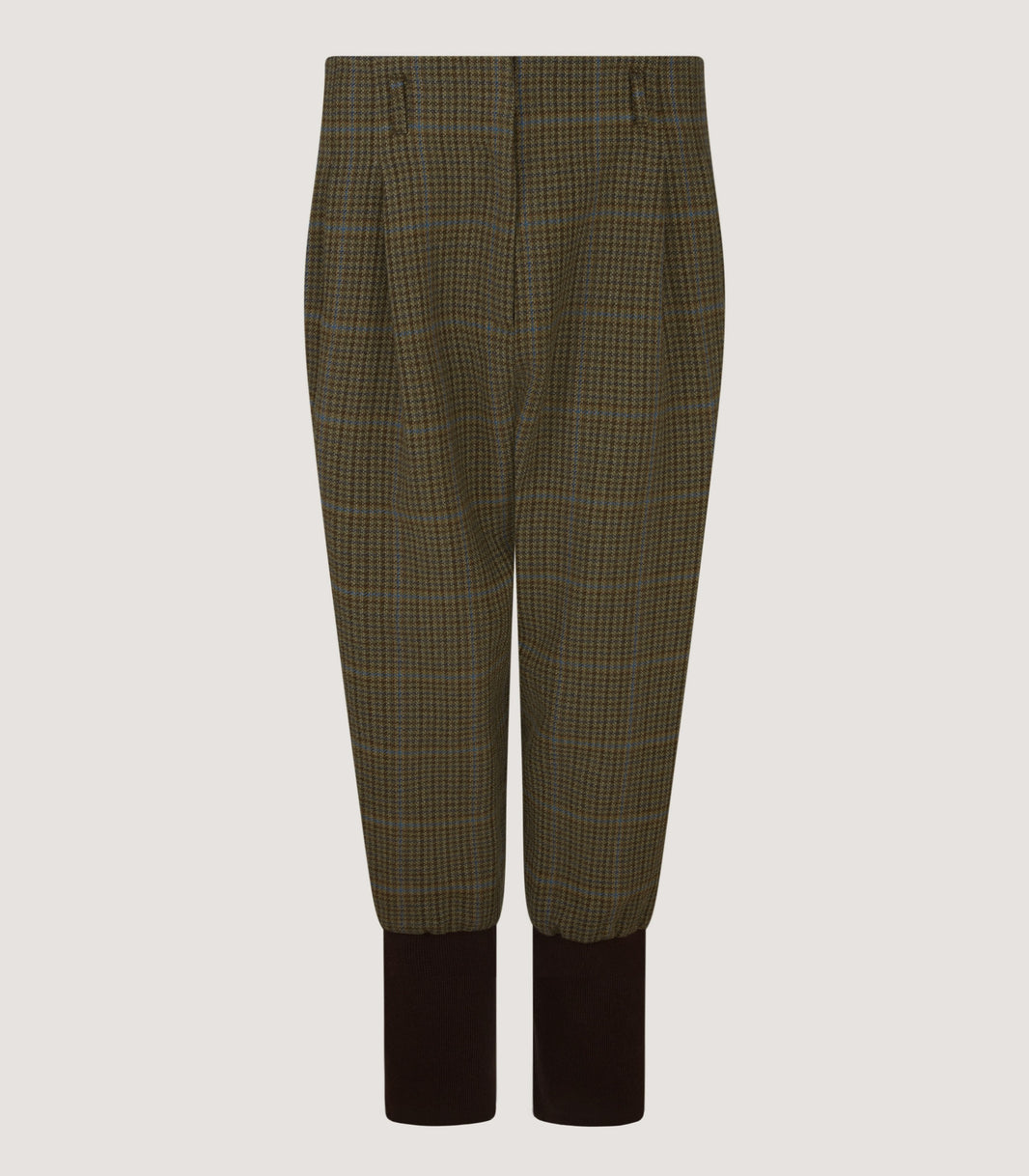 Purdey | Shirts | Women's Tattersall Shooting Shirt in Camel