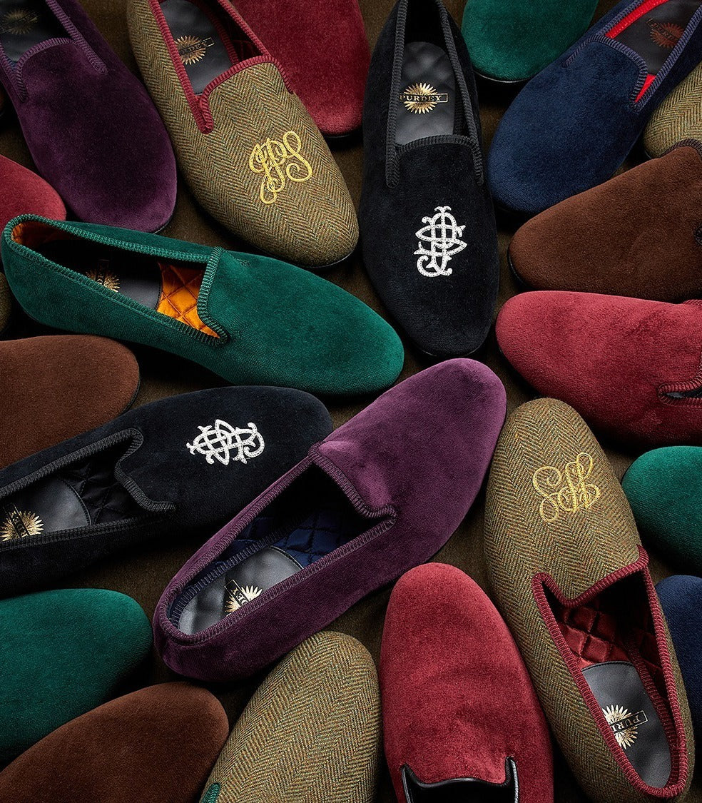 Purdey | Footwear | Bespoke House Slippers