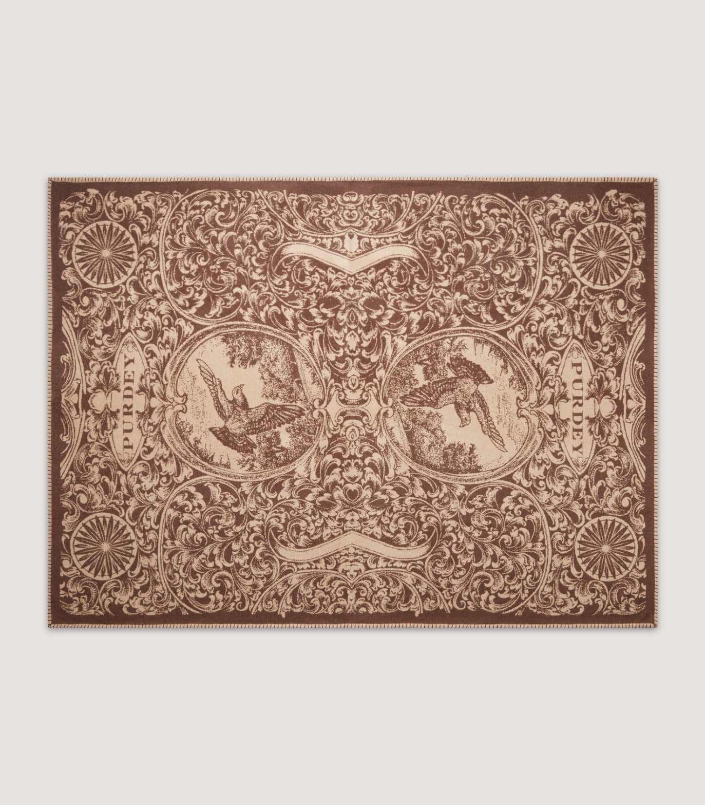 Purdey | Homeware | Rose and Scroll Landscape Blanket
